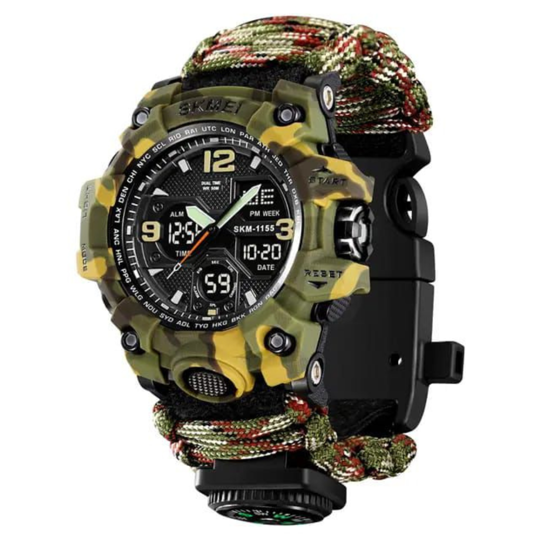 Reloj Skmei Supervivencia Tactico 1155 – BARCELO TACTICAL